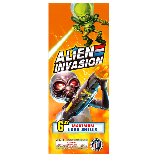 Alien Invasion - 6" Shells with mine effects | Saturn Fireworks ...