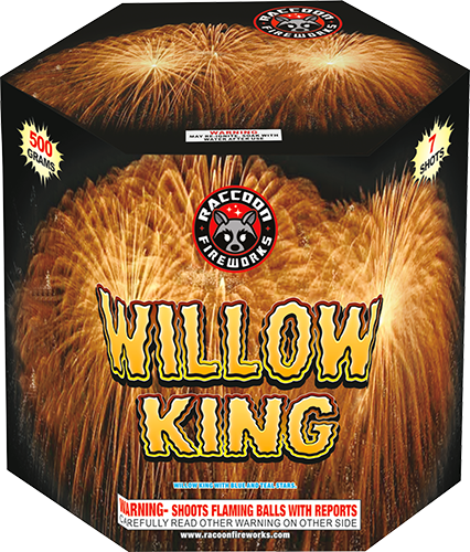 WILLOW KING 500g Heavyweight | Saturn Fireworks, Waterford & Redford ...