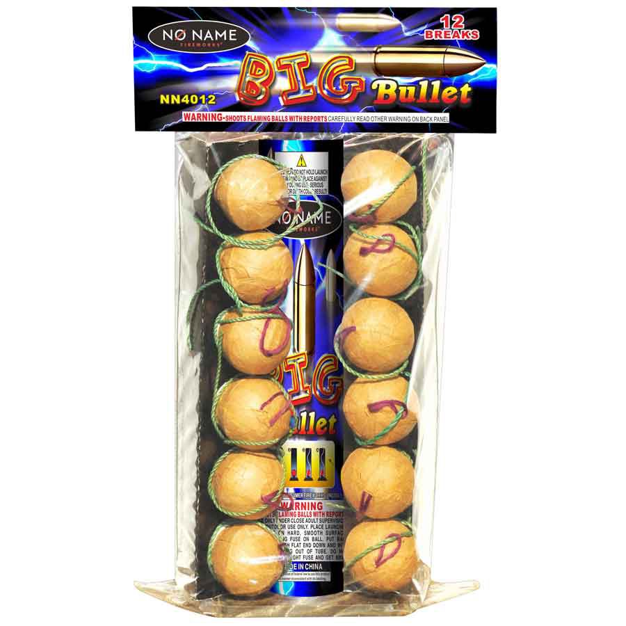Big Bullet - 12 Shot Artillery Shells | Saturn Fireworks, Waterford ...