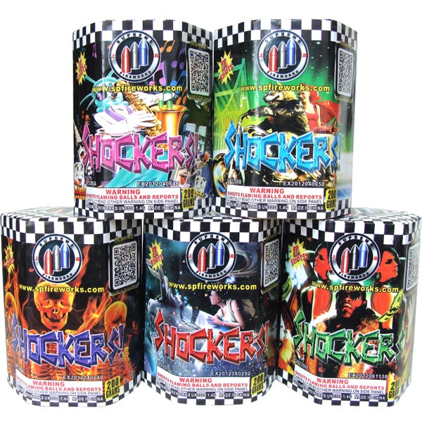 Shockers | Saturn Fireworks, Waterford & Redford, MI - 50% OFF SALE!