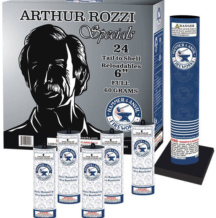 Arthur Rozzi 6 Inch Shell Kit | Saturn Fireworks, Waterford & Redford ...